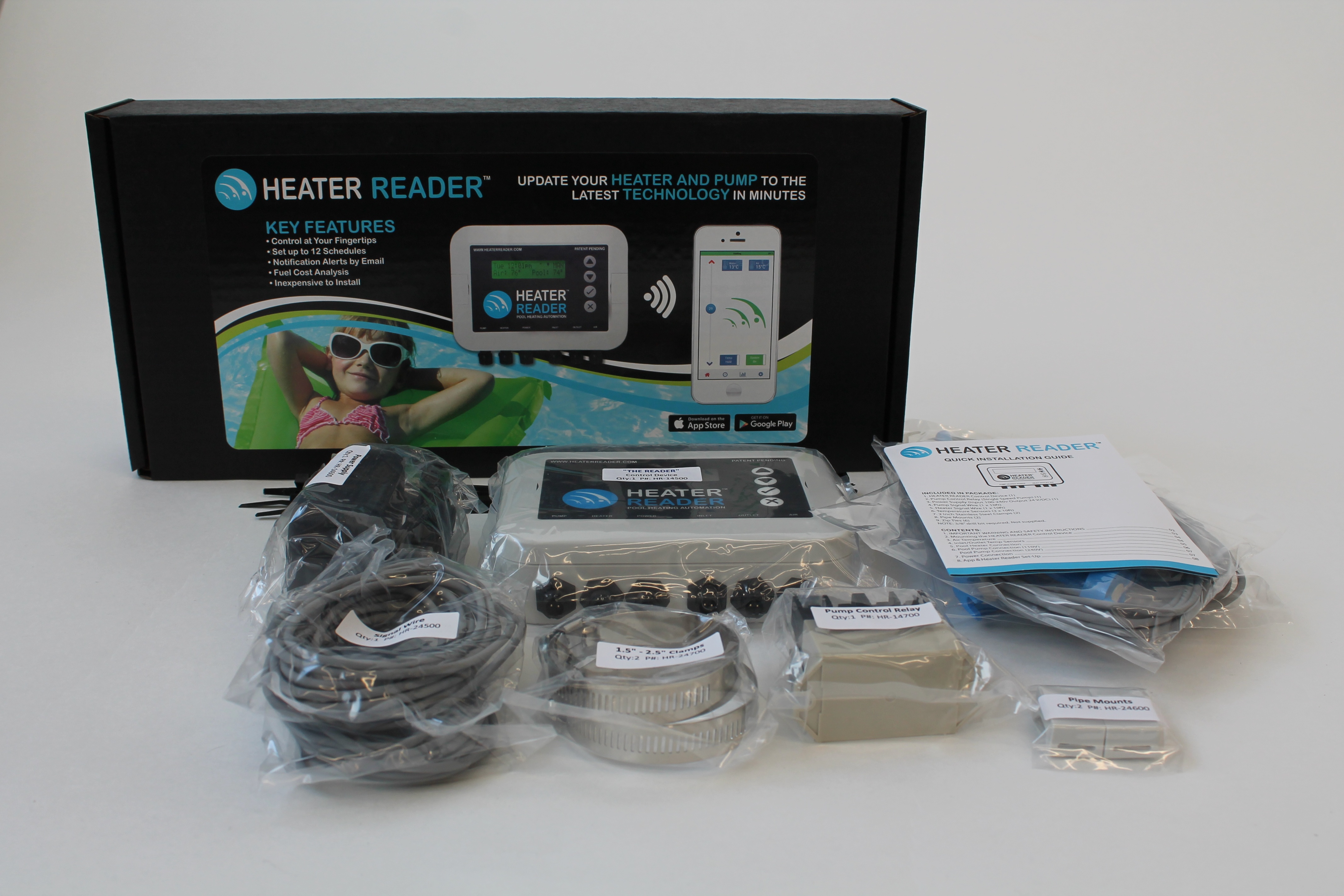 HeaterReader | The Truly Smart Wireless Pool Controller